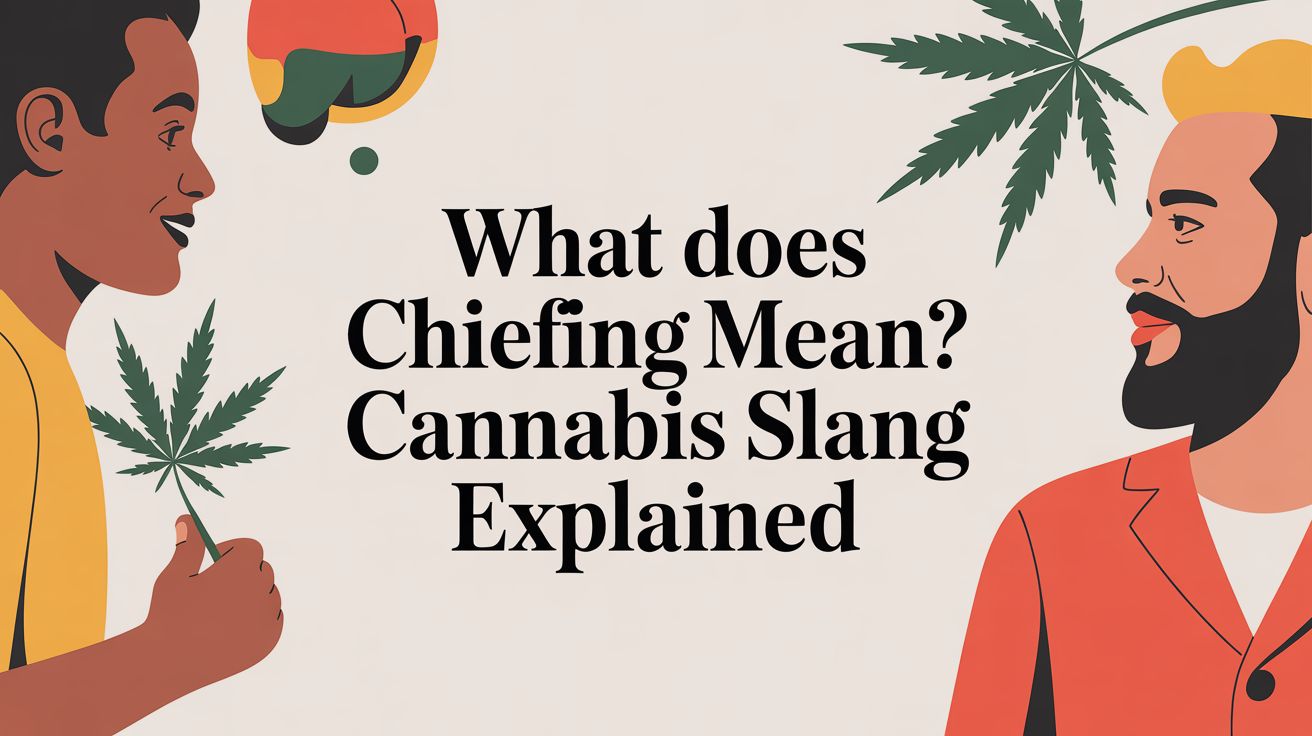 What Does Chiefing Mean? Cannabis Slang Explained | Melt – Melt Official